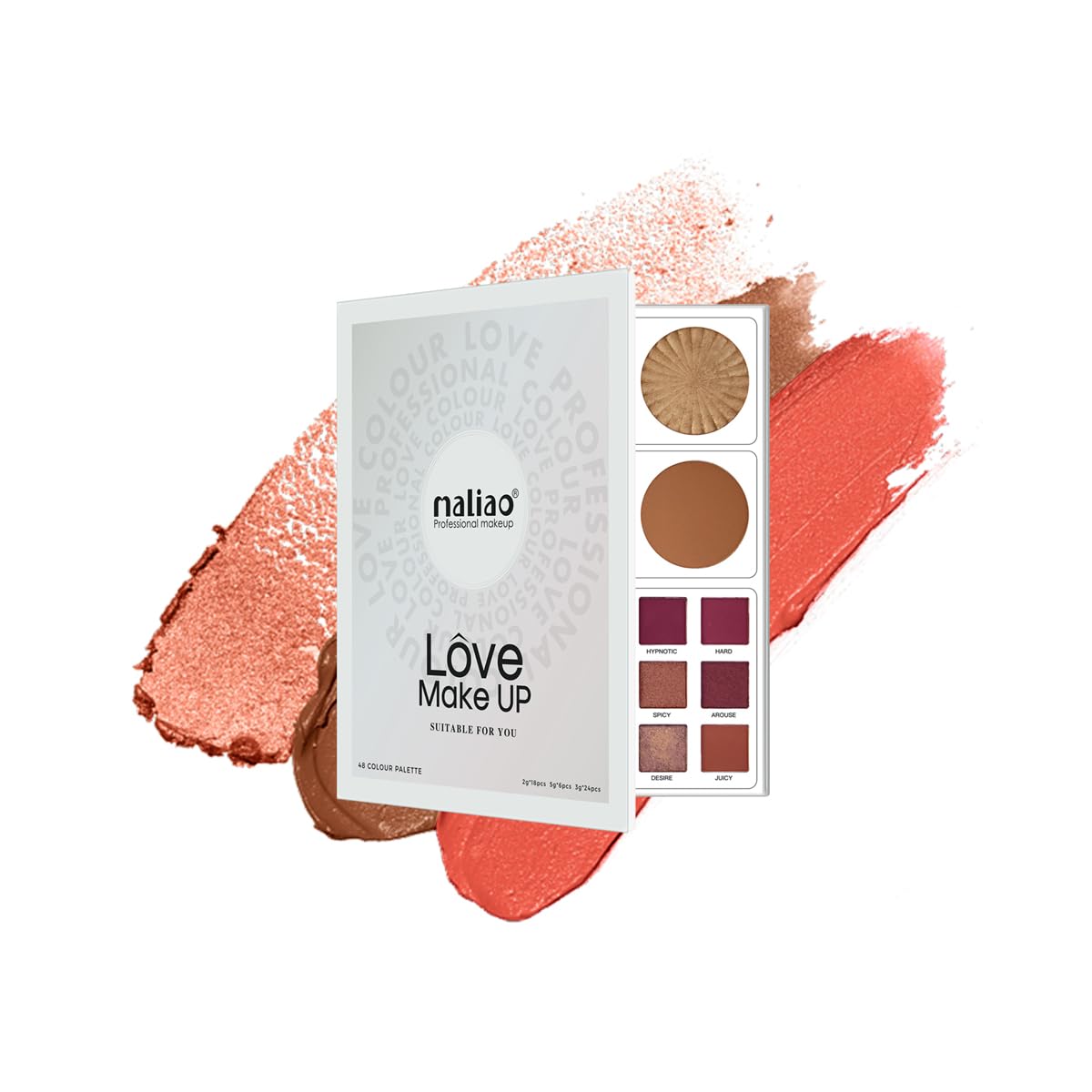 M483 – 48 Color Love Makeup Palette – Laaddo