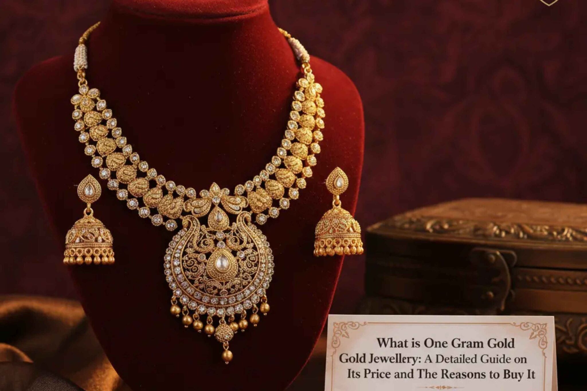 What is One Gram Gold Jewellery? Complete Guide on 1gm Jewellery - Laaddo